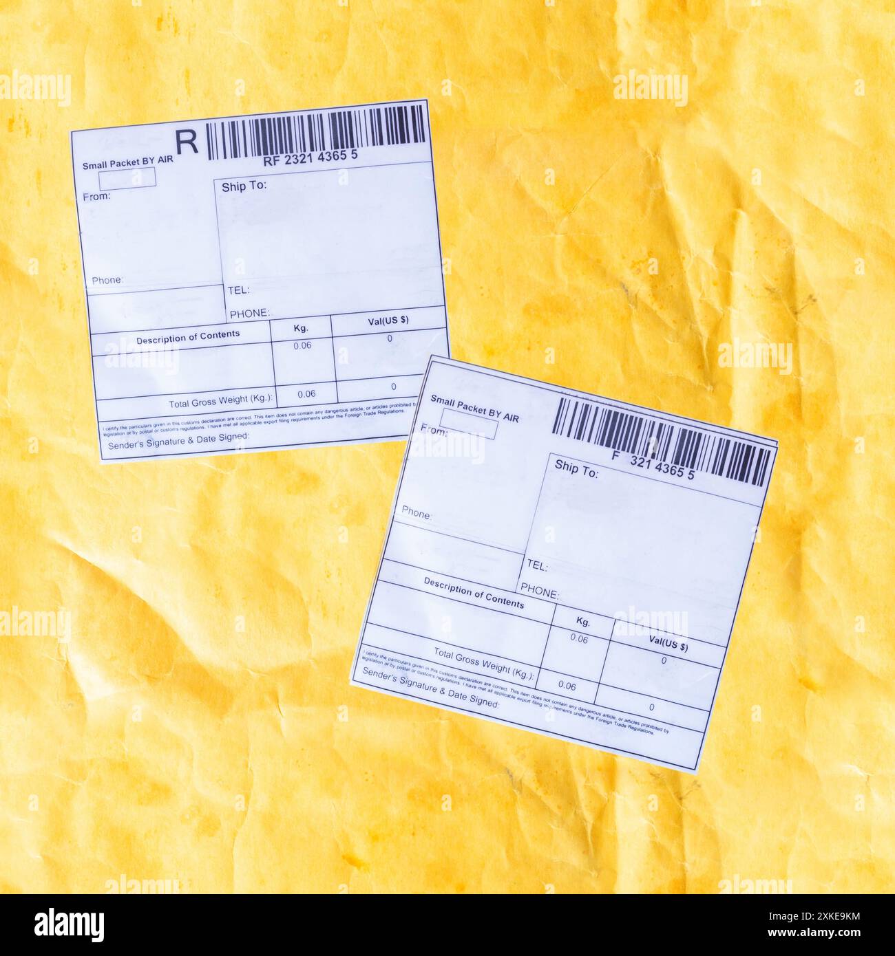 Seamless 4k photo texture of yellow colored crumpled cardboard paper ...