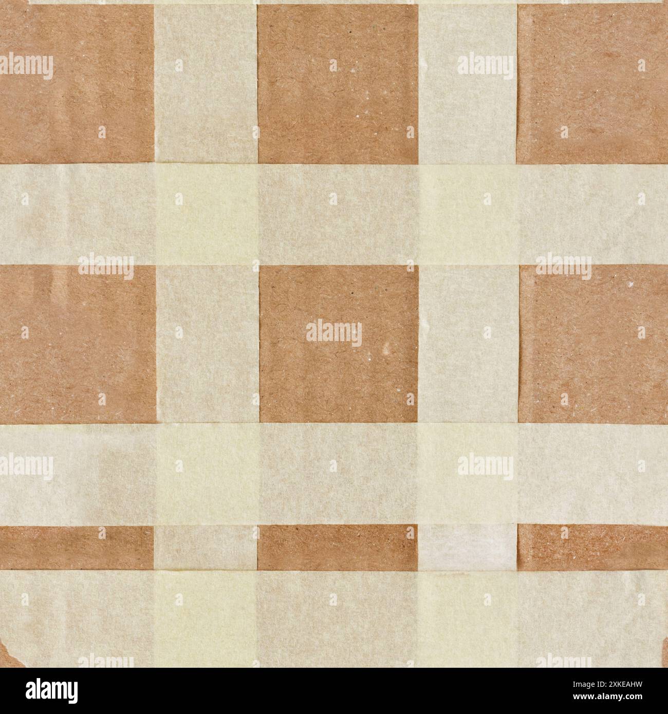 Seamless 4k photo texture of cardboard box paper with duct tape mesh ...
