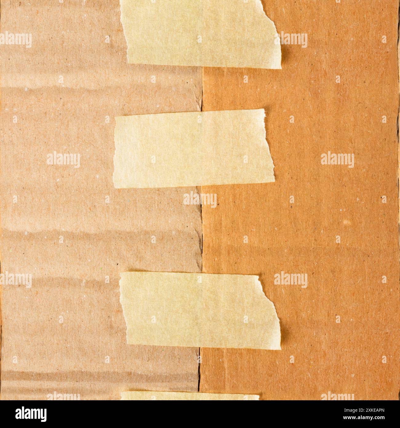 Seamless 4k photo texture of folded and used cardboard paper pieces ...
