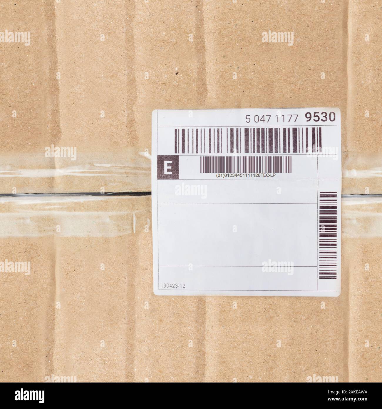 Seamless 4k photo texture of cardboard paper with duct tape and post ...