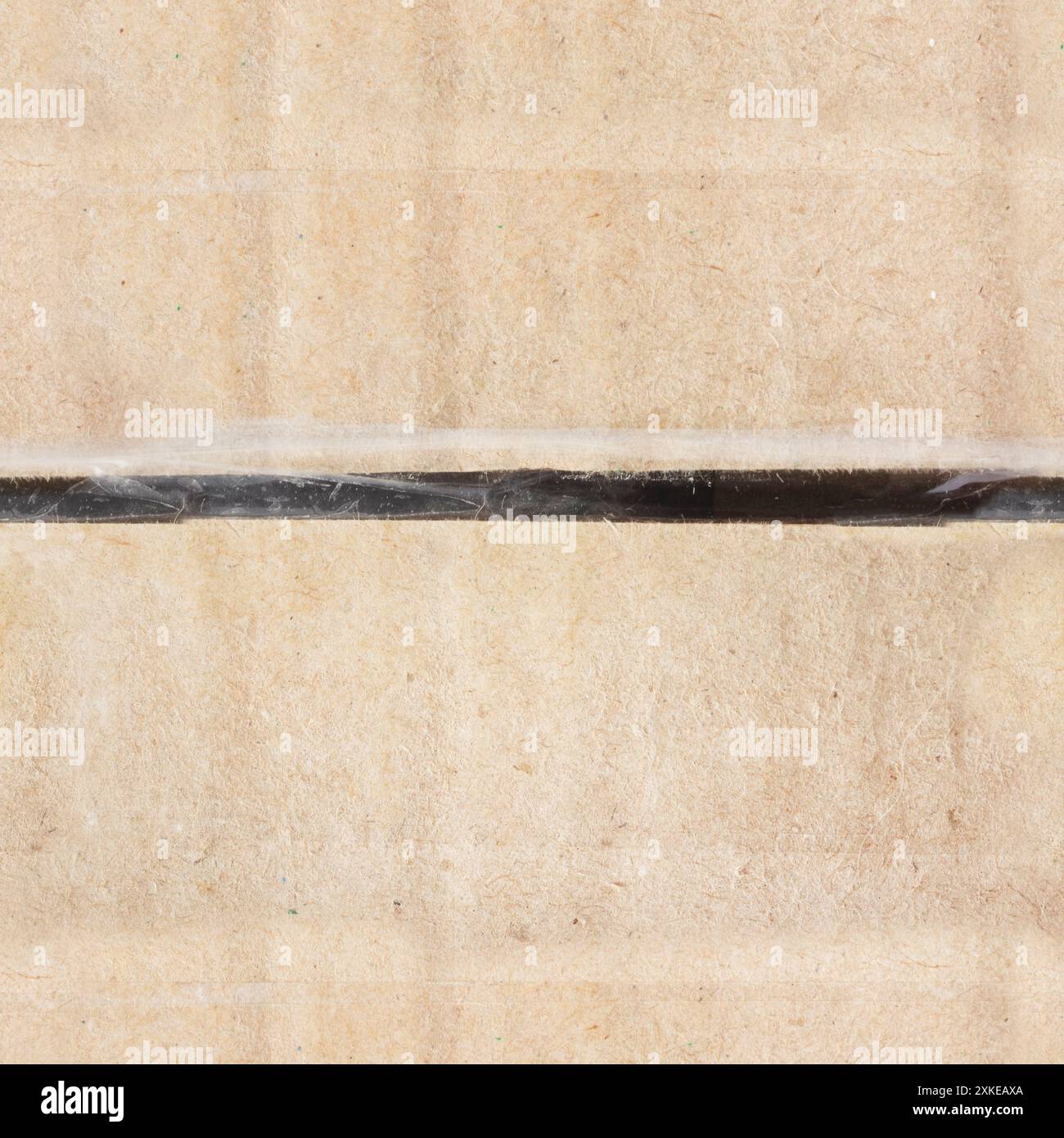 Seamless 4k photo texture of duct taped cardboard paper Stock Photo - Alamy