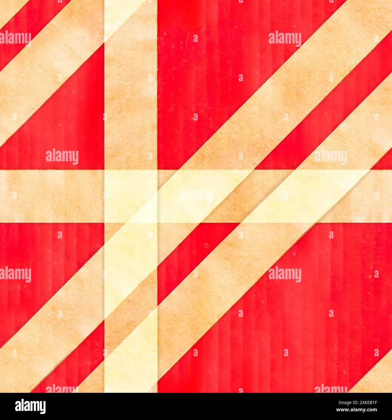 Seamless 4k photo texture of red colored cardboard paper with duct tape ...
