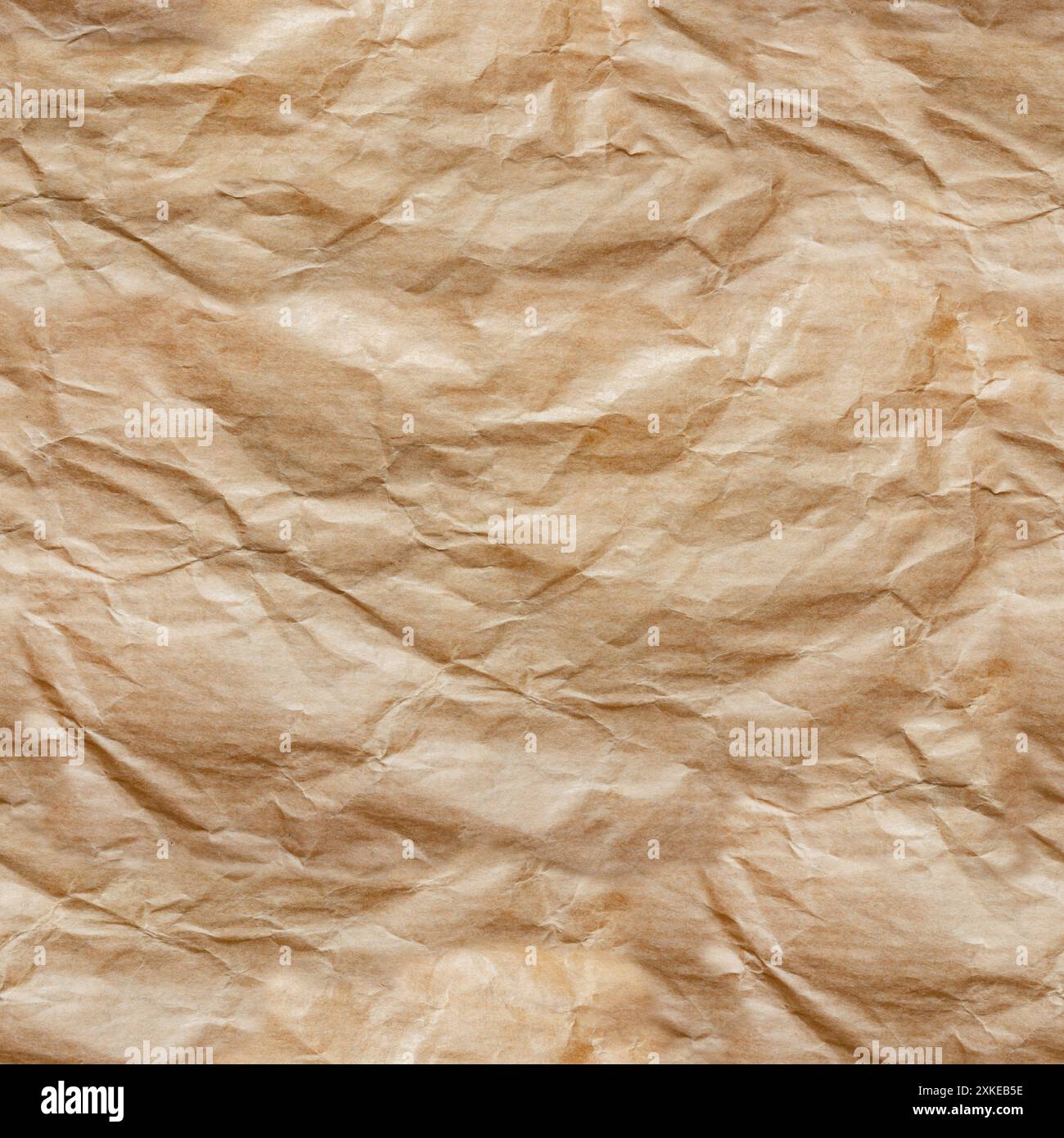 Seamless 4k photo texture of crumpled packaging cardboard paper Stock ...