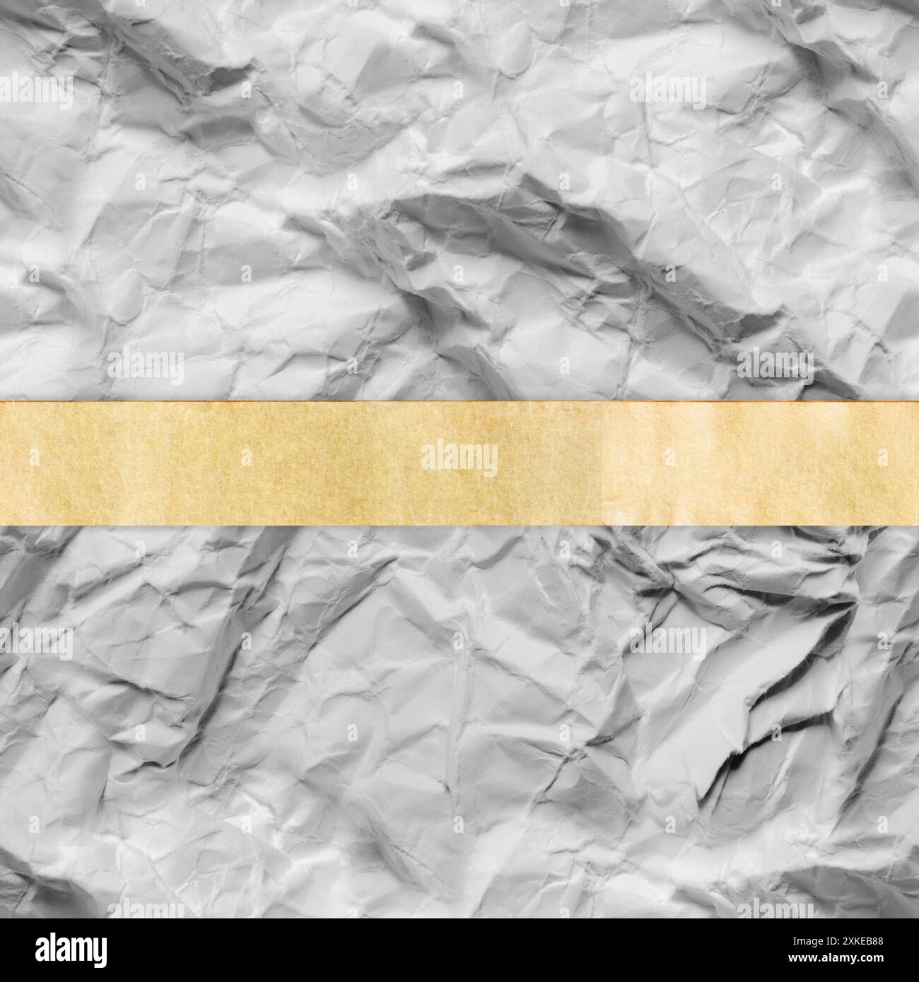 Seamless 4k photo texture of crumpled white paper with duct tape Stock ...