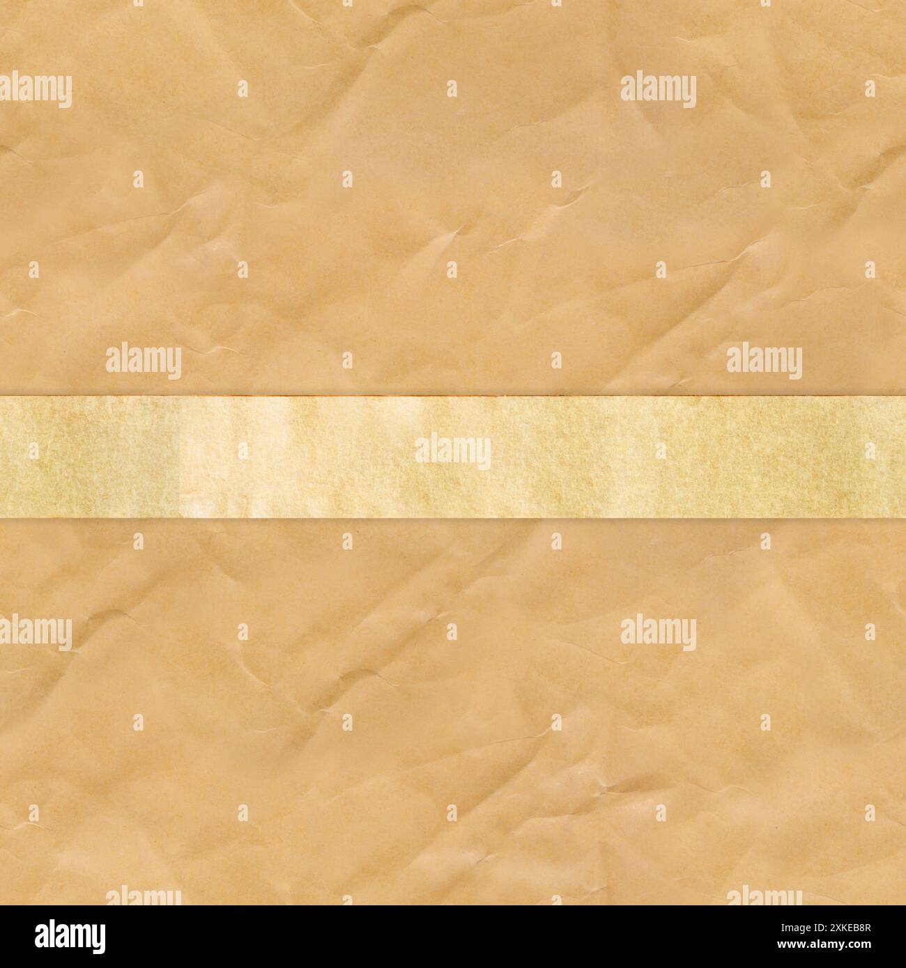 Seamless 4k photo texture of crumpled and used parcel cardboard paper ...
