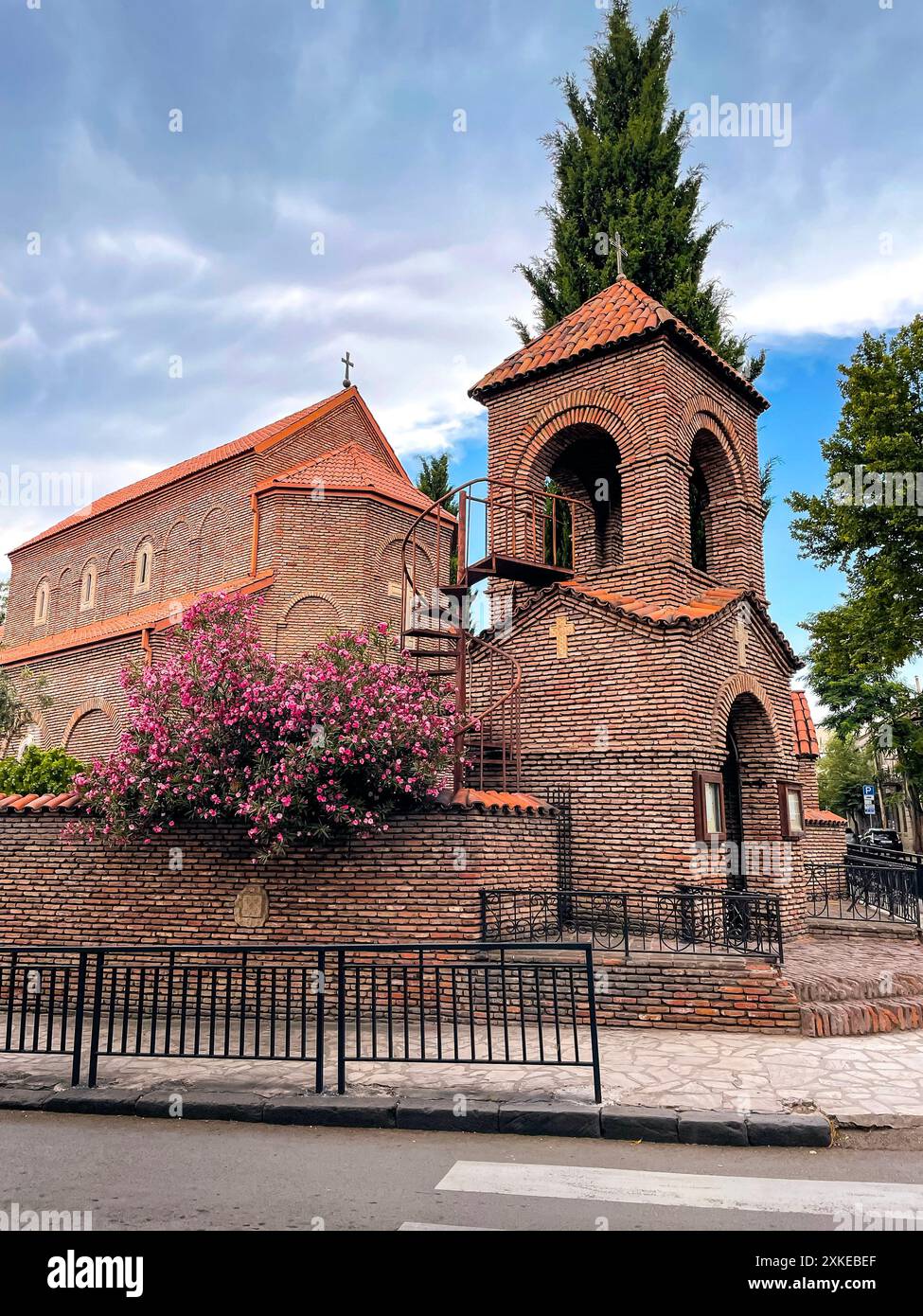 Tbilisi, Georgia - 25 JUNE, 2024: Our Lady of Kazan church is a ...