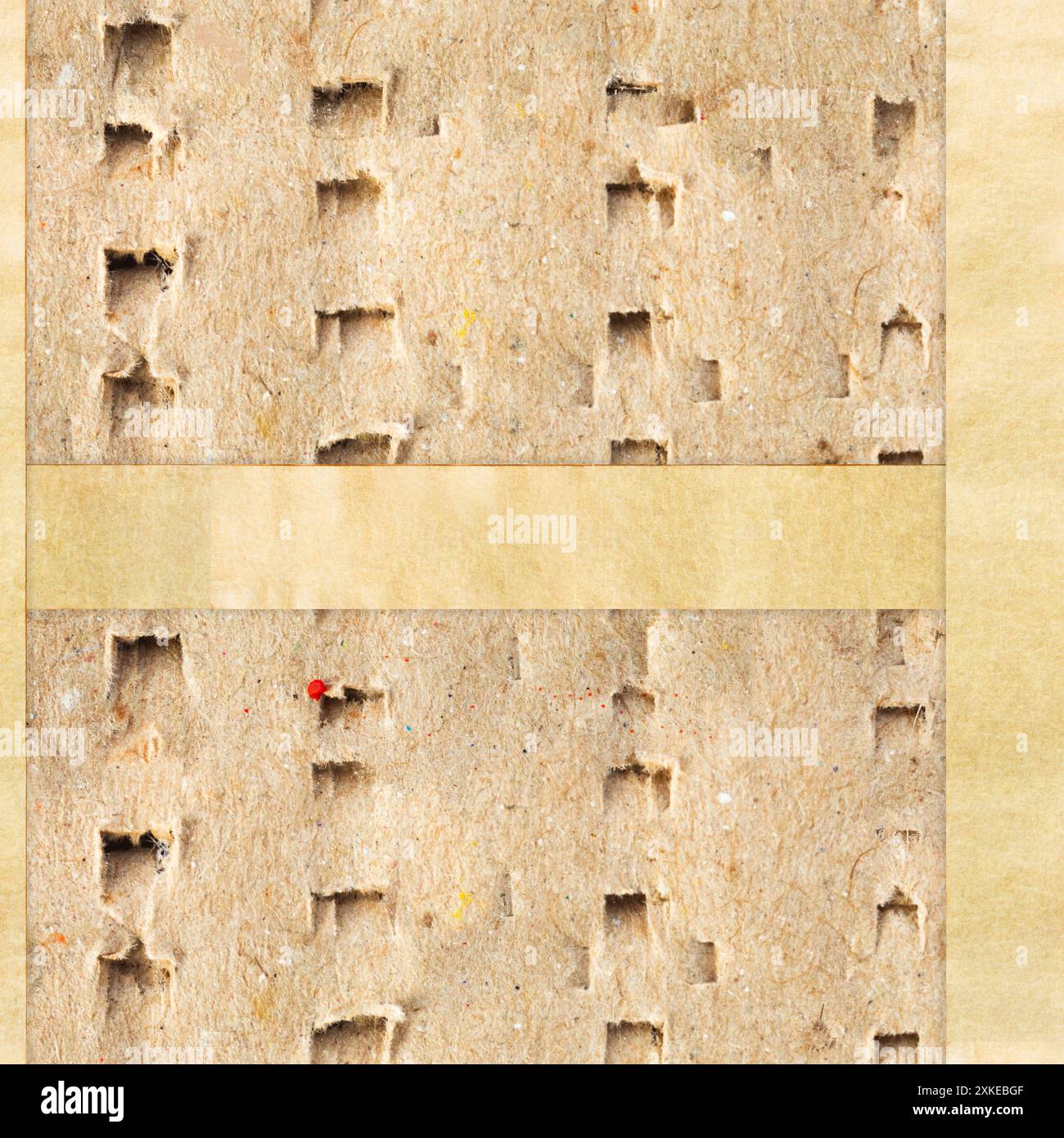 Seamless 4k photo texture of perforated or cutted cardboard paper ...