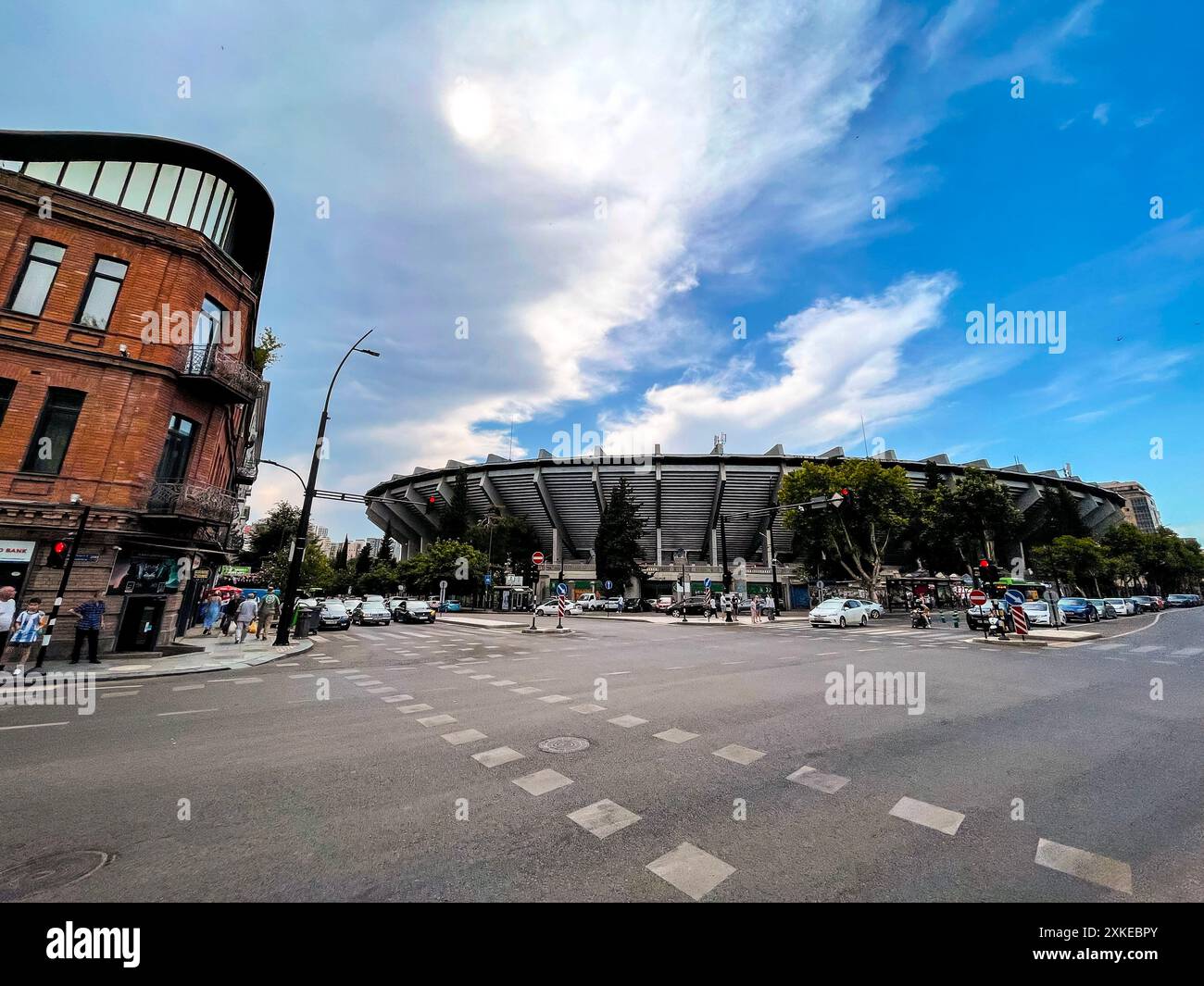 Tbilisi, Georgia - 25 JUNE, 2024: The Boris Paitchadze Dinamo Arena is ...