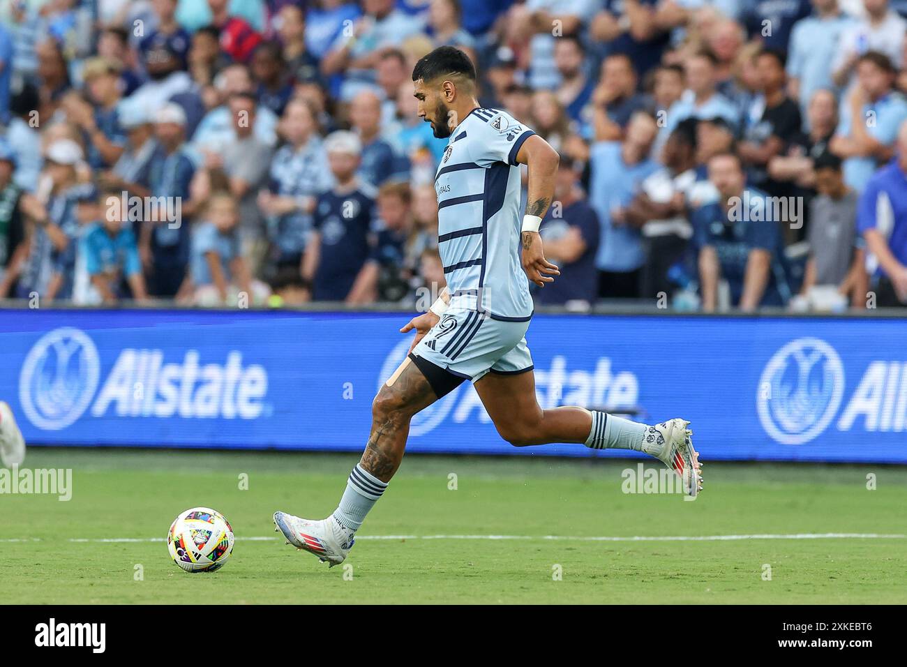 July 20, 2024: Sporting Kansas City defender Robert Castellanos (19 ...