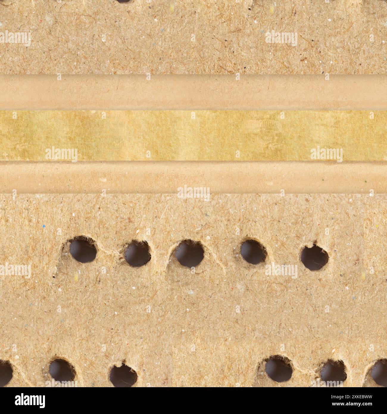 Seamless 4k photo texture of perforated and patterned cardboard paper ...