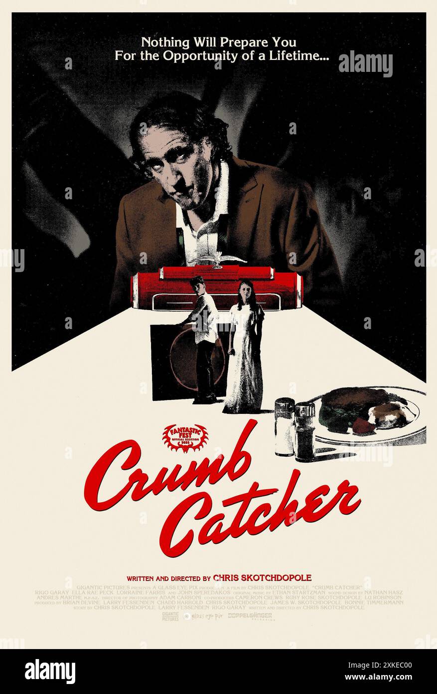 CRUMB CATCHER, US poster, John Speredakos (top), bottom, from left ...