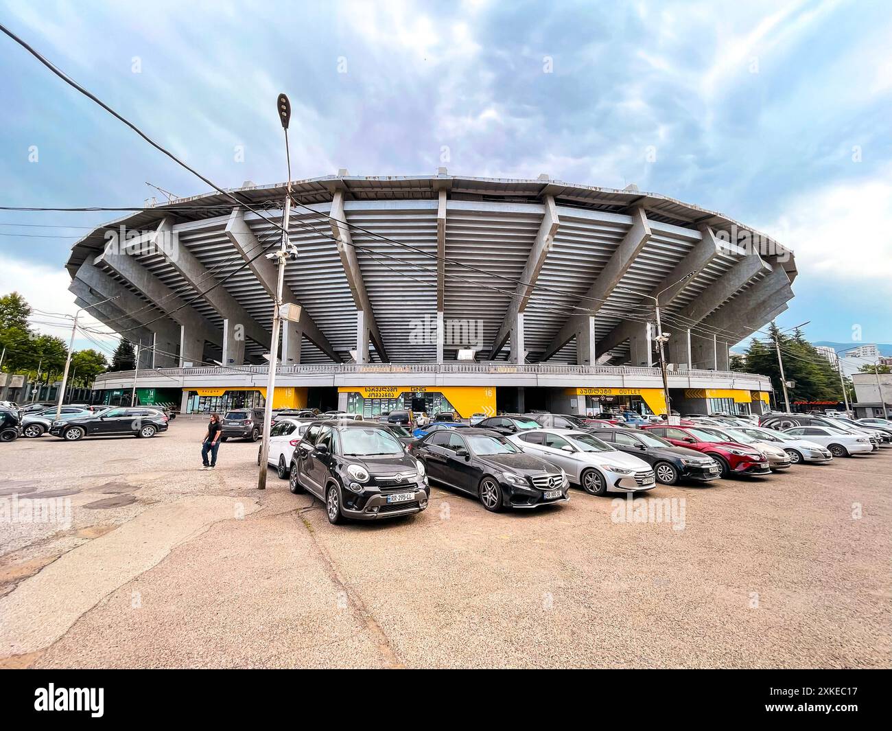 Tbilisi, Georgia - 25 JUNE, 2024: The Boris Paitchadze Dinamo Arena is ...