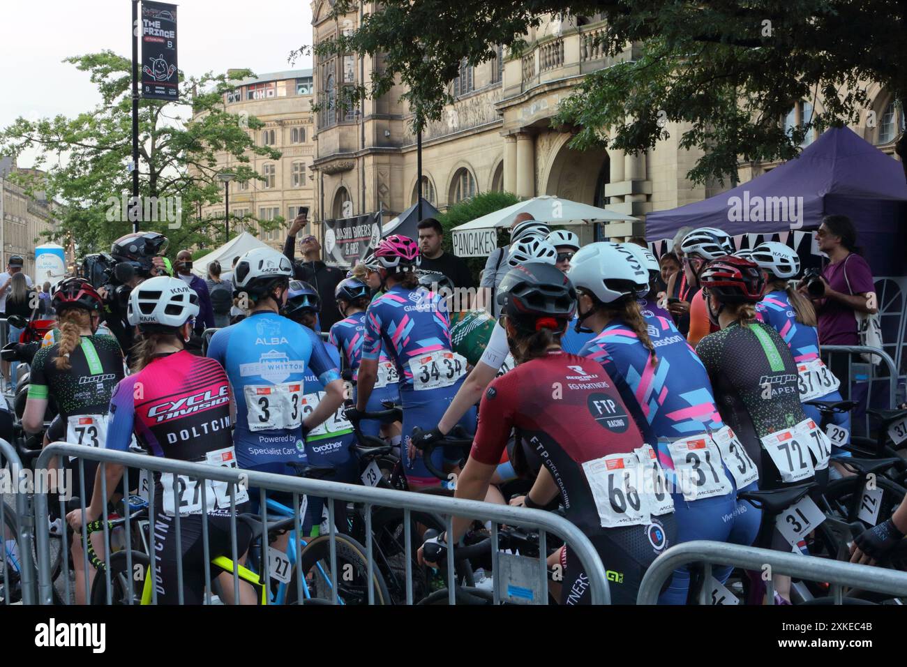 British Cycling Grand Prix, Sheffield city centre England UK 2024 Cycle ...