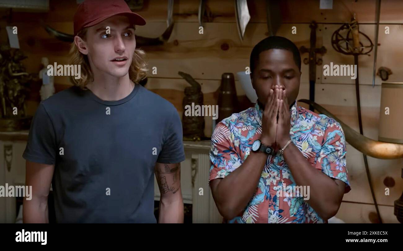 THE DUEL, from left: Hart Denton, Denny Love, 2023. © Lionsgate Films ...