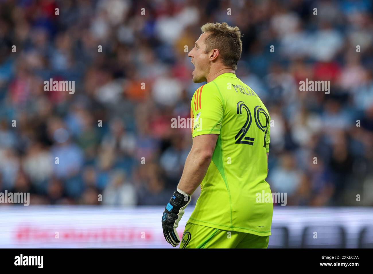 July 20, 2024: Sporting Kansas City goalkeeper Tim Melia (29) during a ...