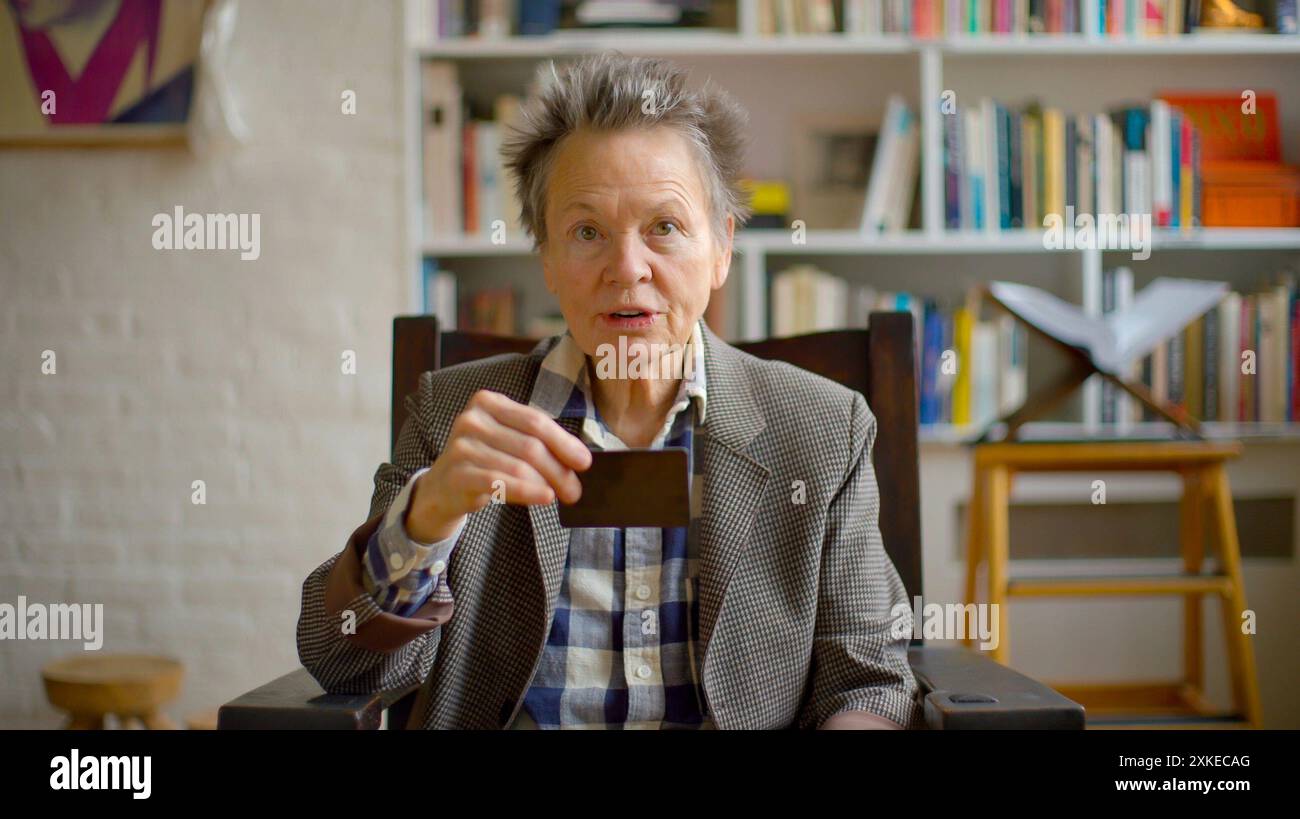 ENO, Laurie Anderson, 2024. © Film First /Courtesy Everett Collection ...