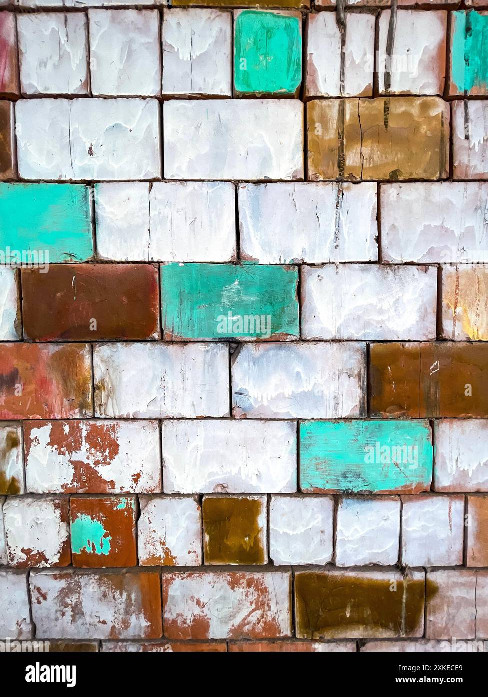 Terracotta tiled blocks close up texture background, textured and ...