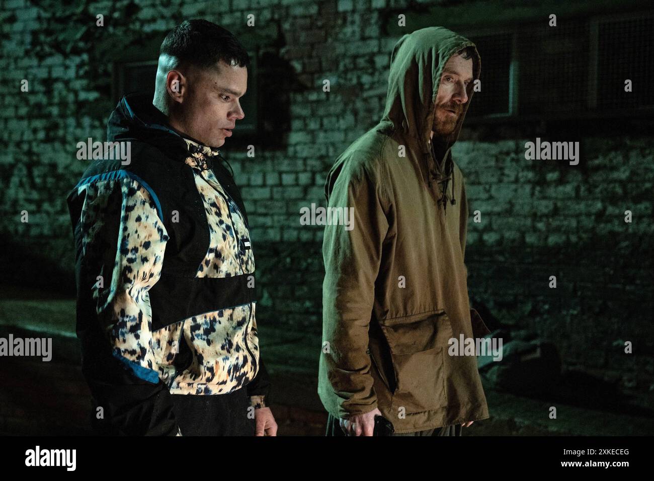 KNEECAP, from left: Moglai Bap, Michael Fassbender, 2024. ph: Helen ...