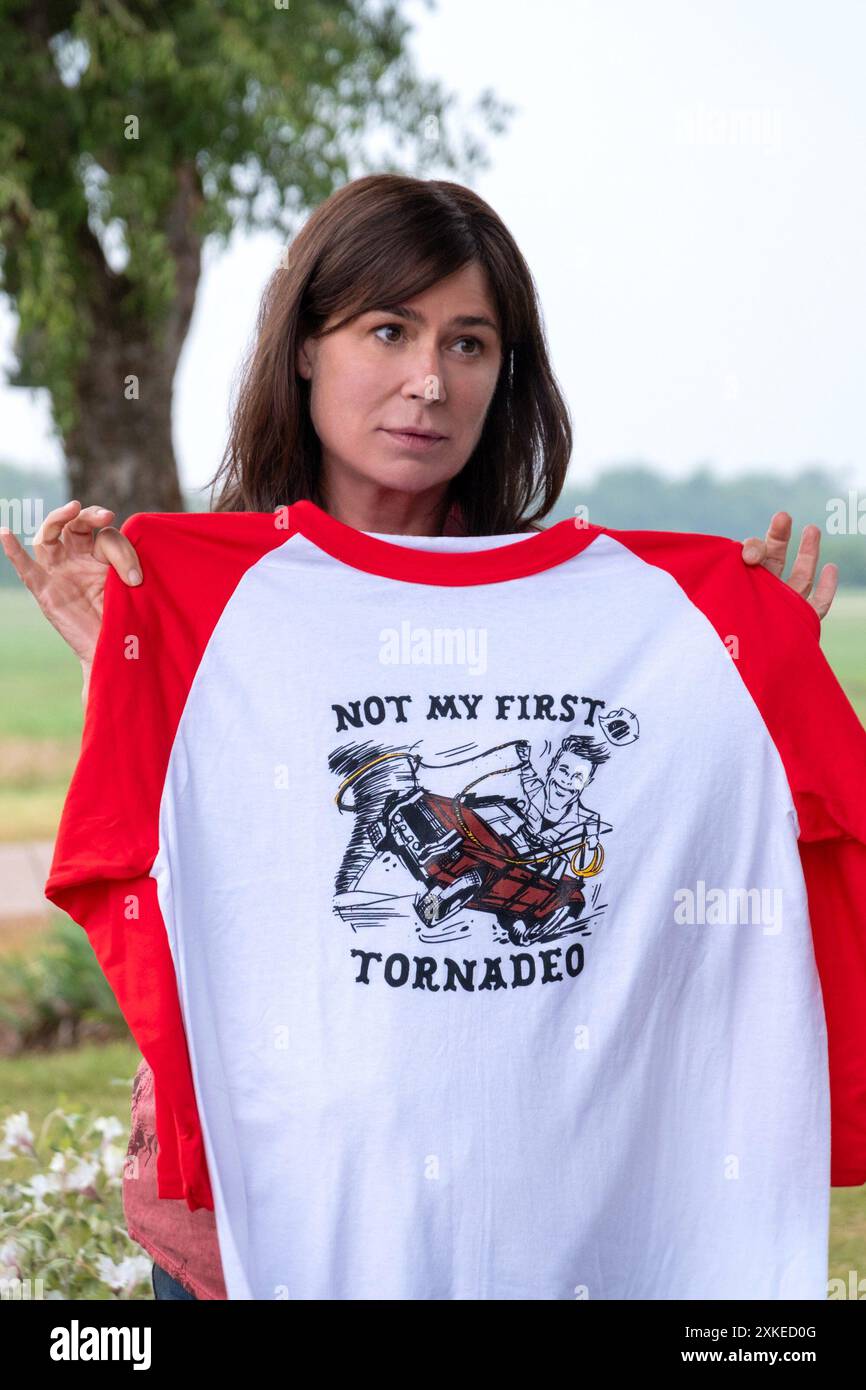 TWISTERS, Maura Tierney, 2024. ph: Melinda Sue Gordon /© Universal ...