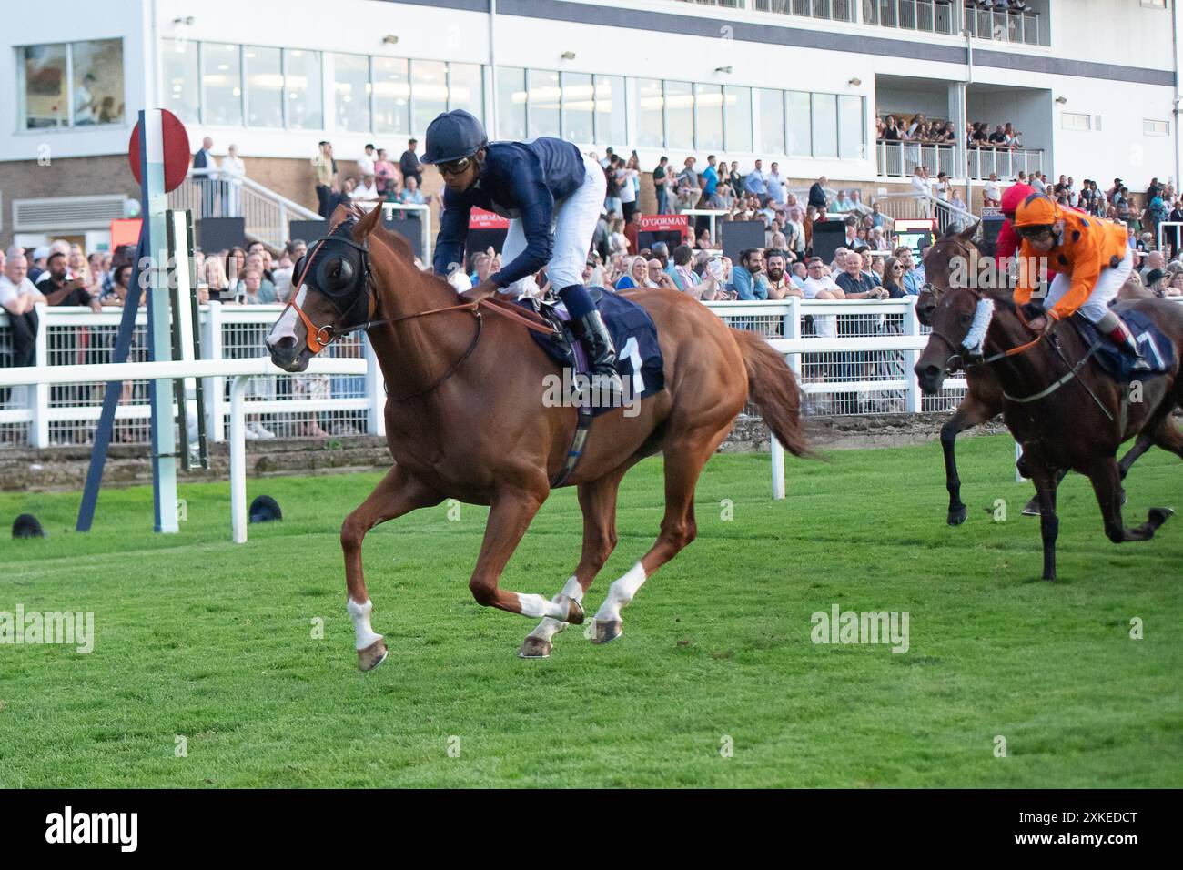Windsor, Berkshire, UK. 22nd July, 2024. Horse Always Fearless ridden ...