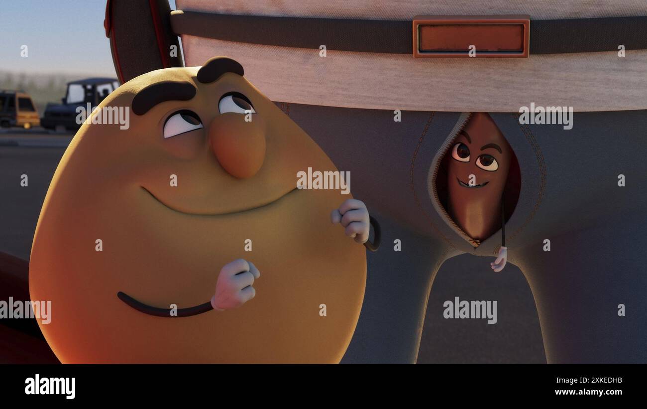 SAUSAGE PARTY: FOODTOPIA, Sammy (left, voice: Edward Norton), 'Second ...