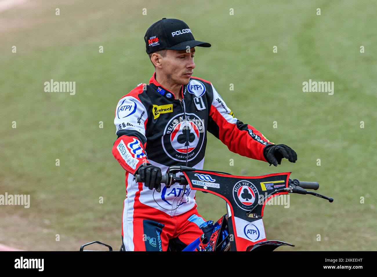 National Speedway Stadium, Manchester on Monday 22nd July 2024. Belle ...