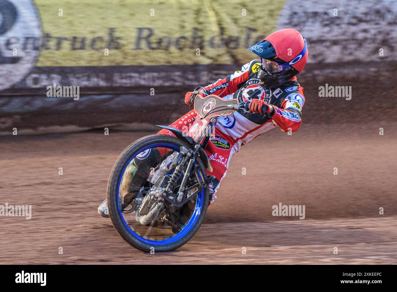 National Speedway Stadium, Manchester on Monday 22nd July 2024. Belle ...