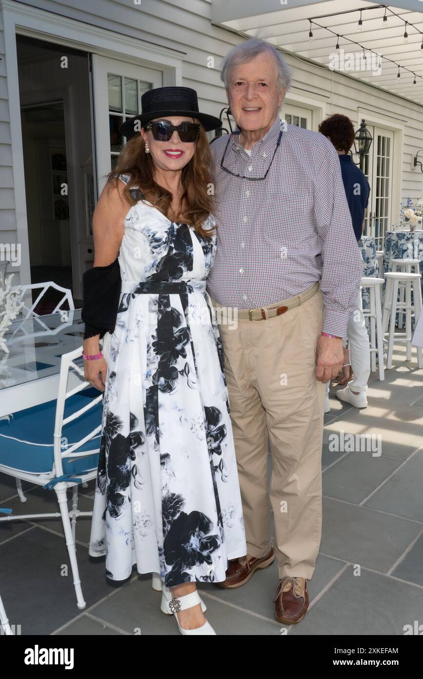 Ann Van Ness and Bill Van Ness attends Maria & Ken Fishel's Polo ...