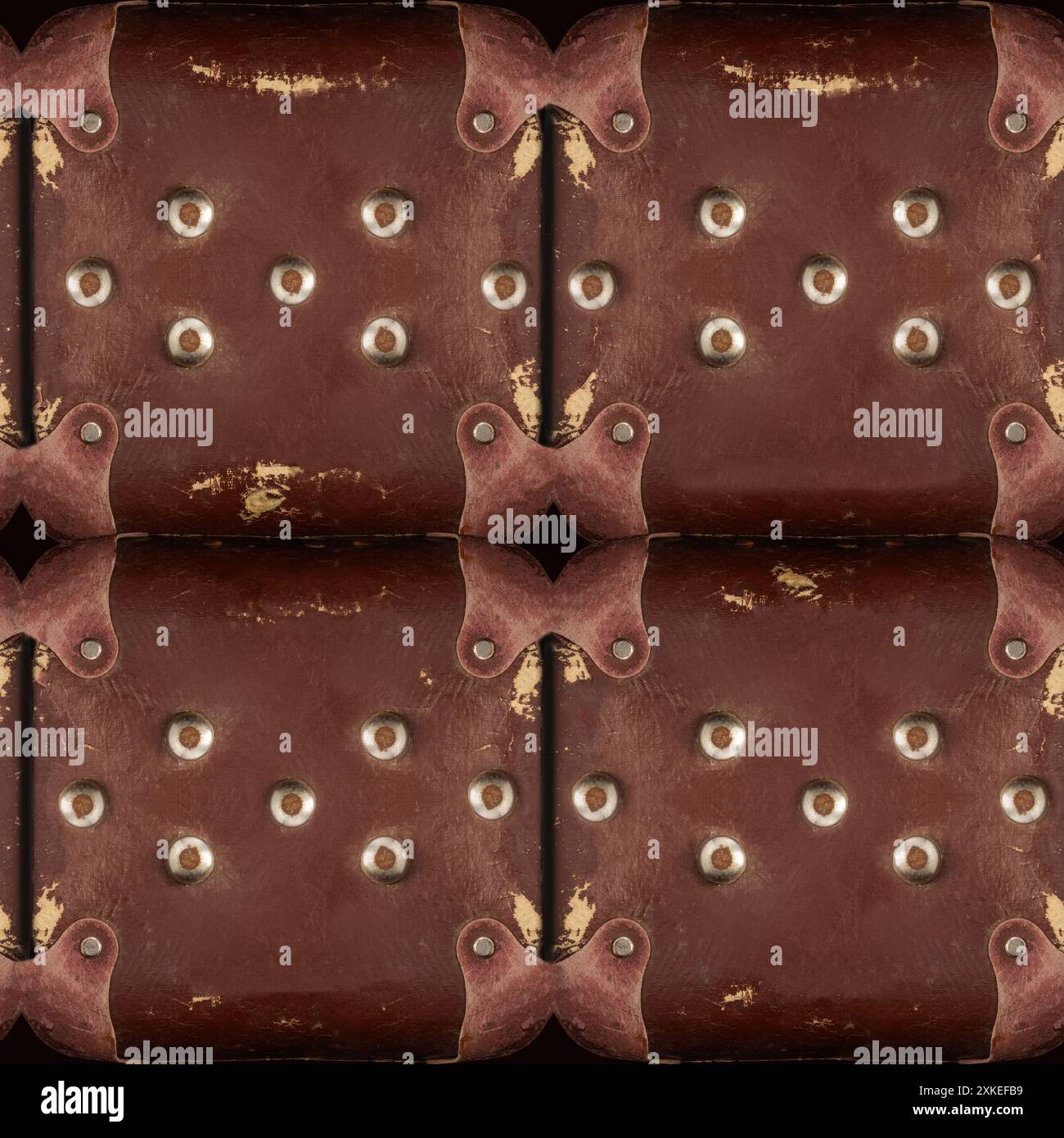 Seamless 4k photo texture photo of red colored used and worn armor ...