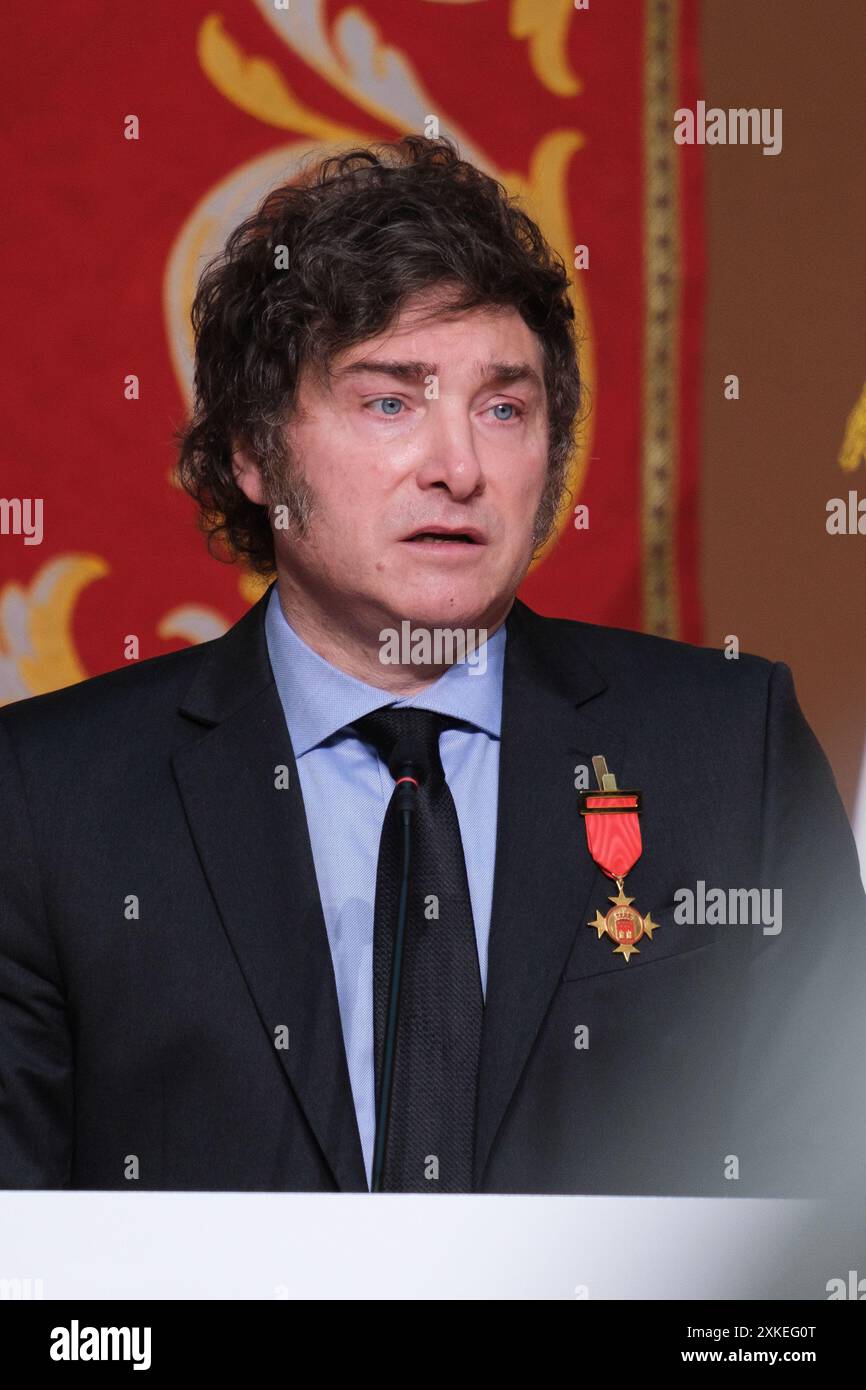 President of the Community of Madrid, Isabel Diaz Ayuso awards ...