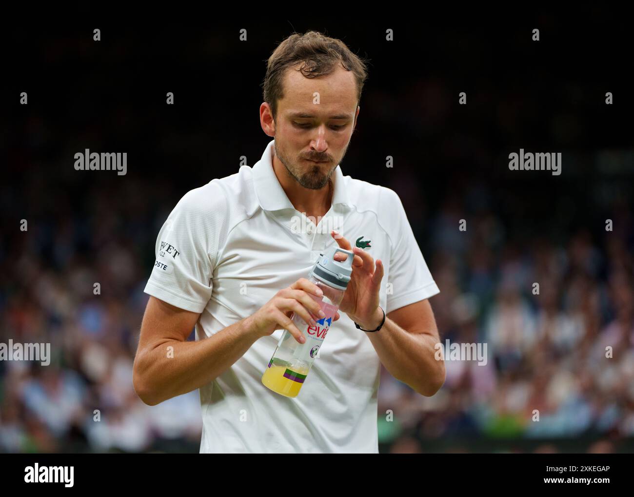 Daniil Medvedev at The Championships 2024. Wimbledon Stock Photo - Alamy