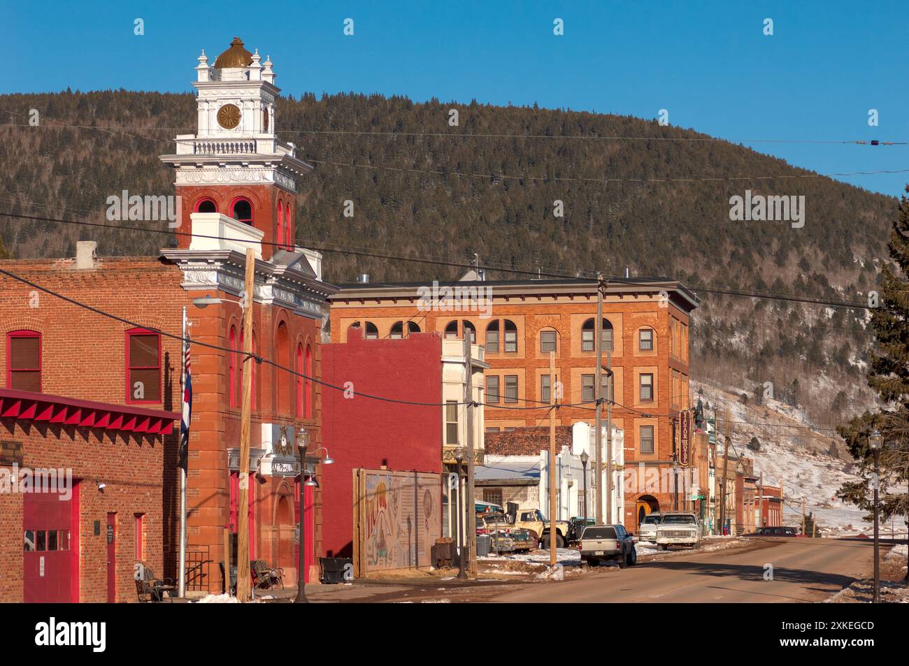 VICTOR, COLORADO, USA: Founded in 1984, the Victorian town of Victor ...