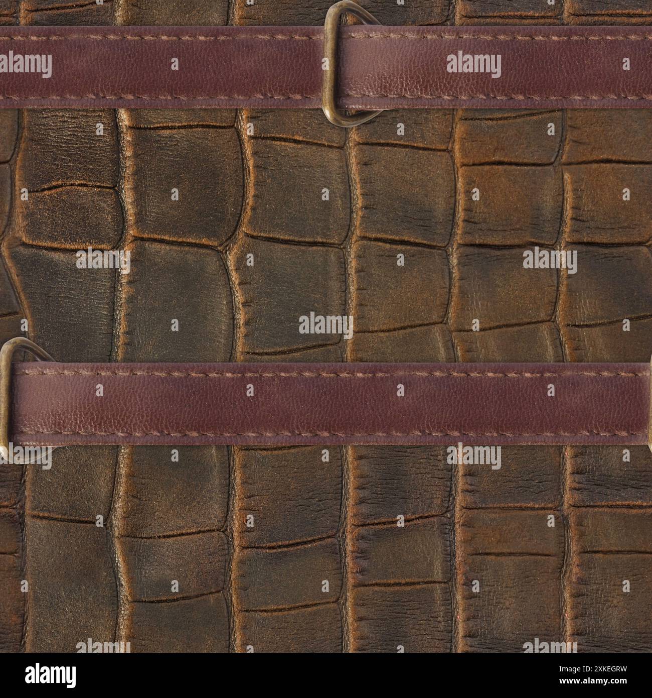Seamless 4k photo texture photo of brown colored alligator skin leather ...