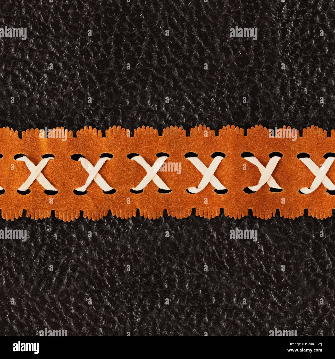 Seamless 4k photo texture photo of black colored leather material with ...