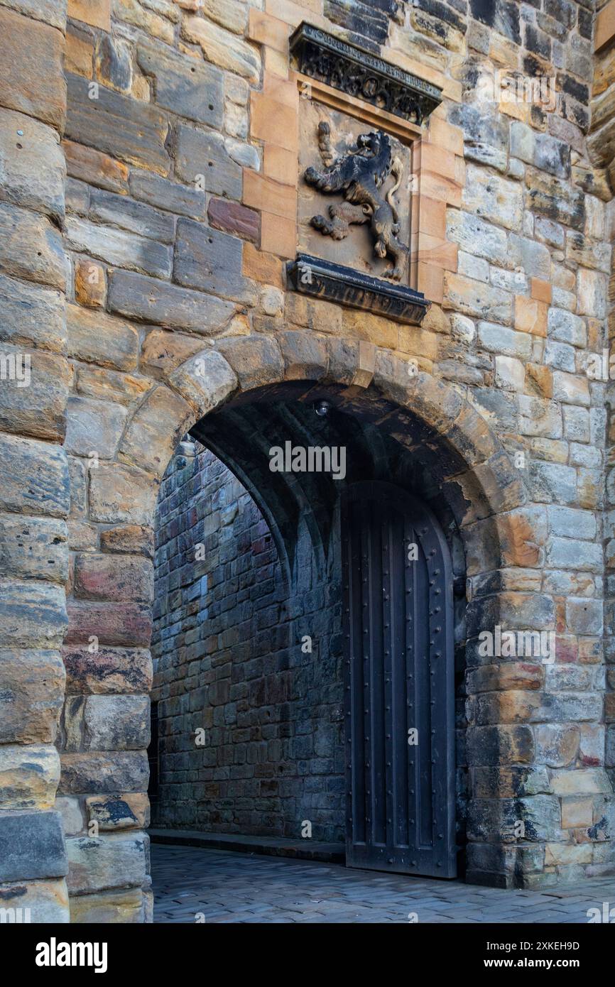 Alnwick Castle is a castle and country house in Alnwick in the English ...
