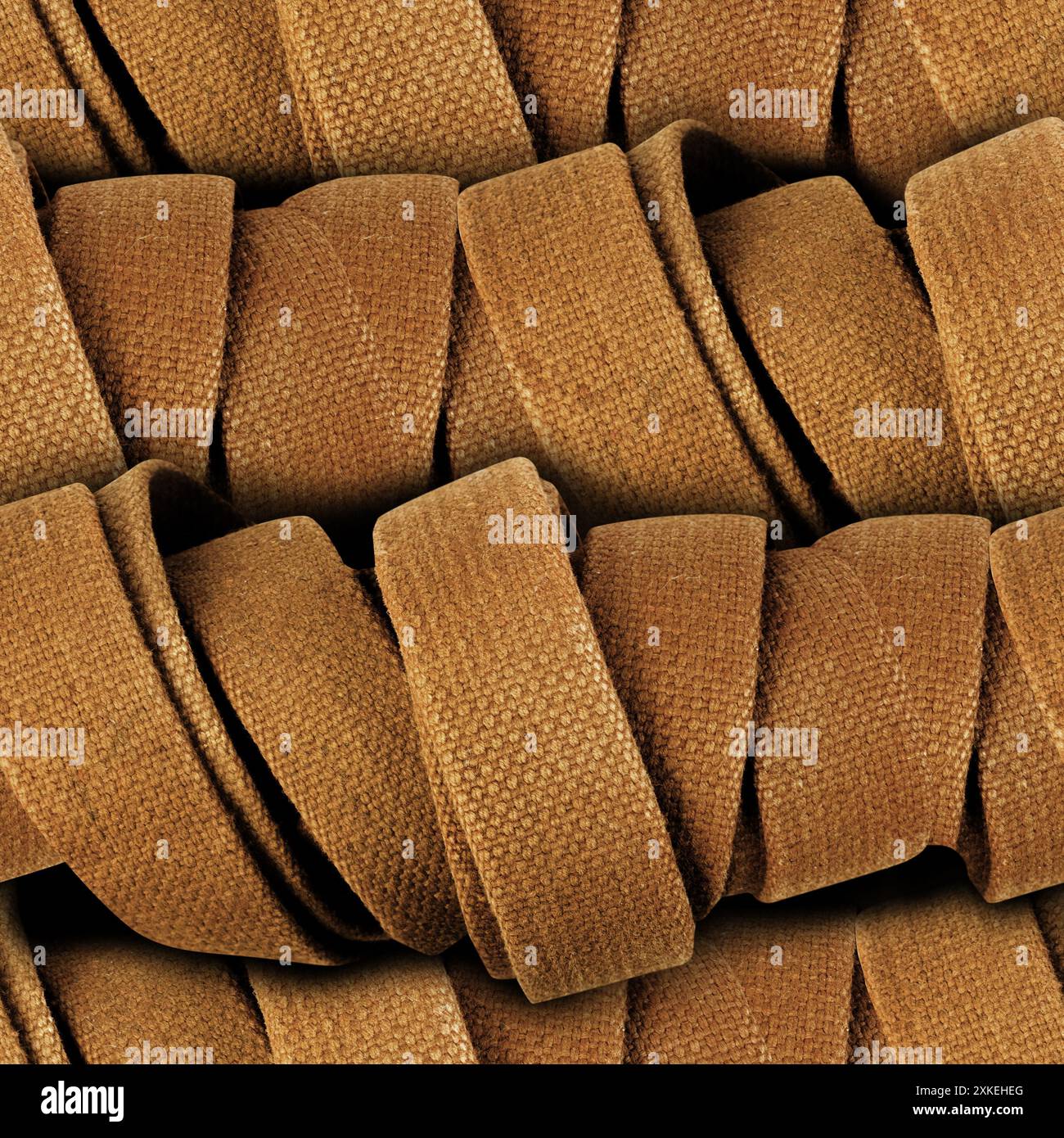 Seamless 4k photo texture photo of brown colored weave cloth pattern ...