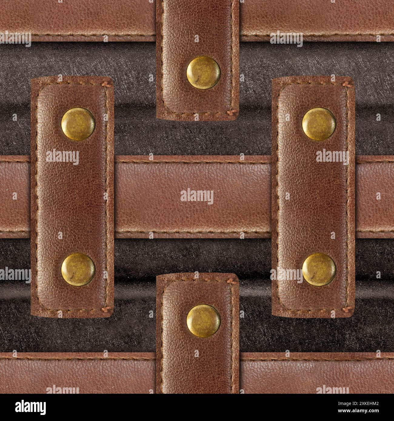 Seamless 4k armor photo texture photo of brown colored straps with ...