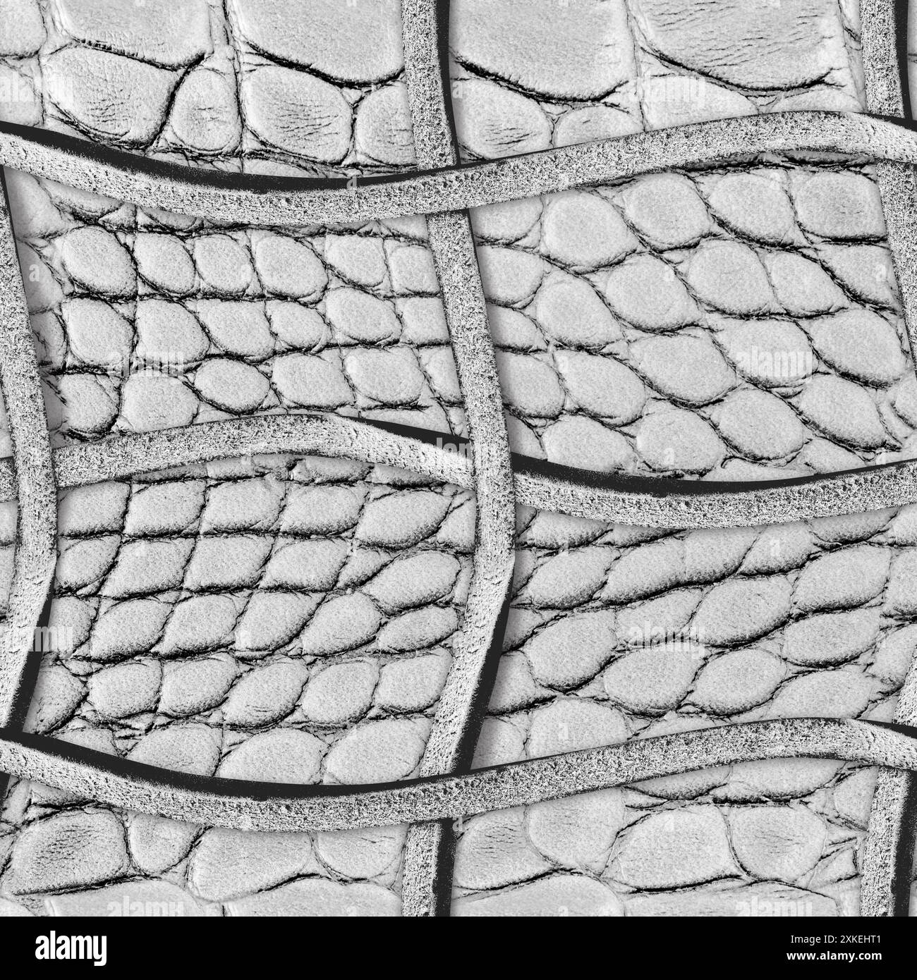 Seamless 4k photo texture photo of white colored alligator reptile ...