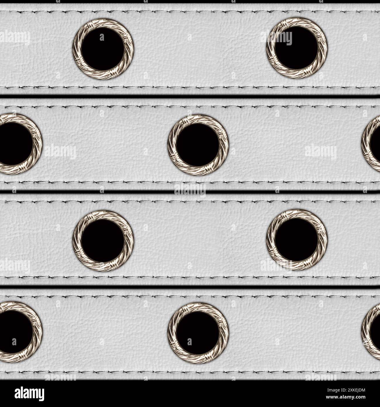 Seamless 4k photo texture photo of white colored leather belts surface ...