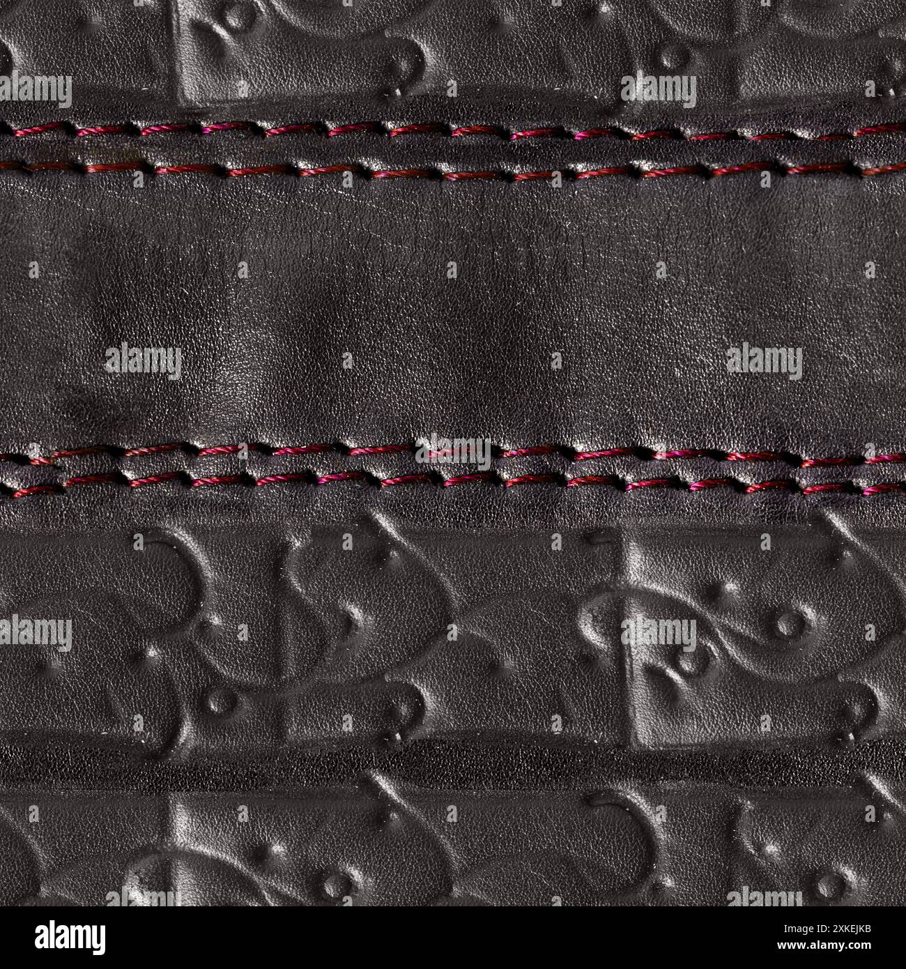 Red black stitch stitching hi-res stock photography and images - Alamy