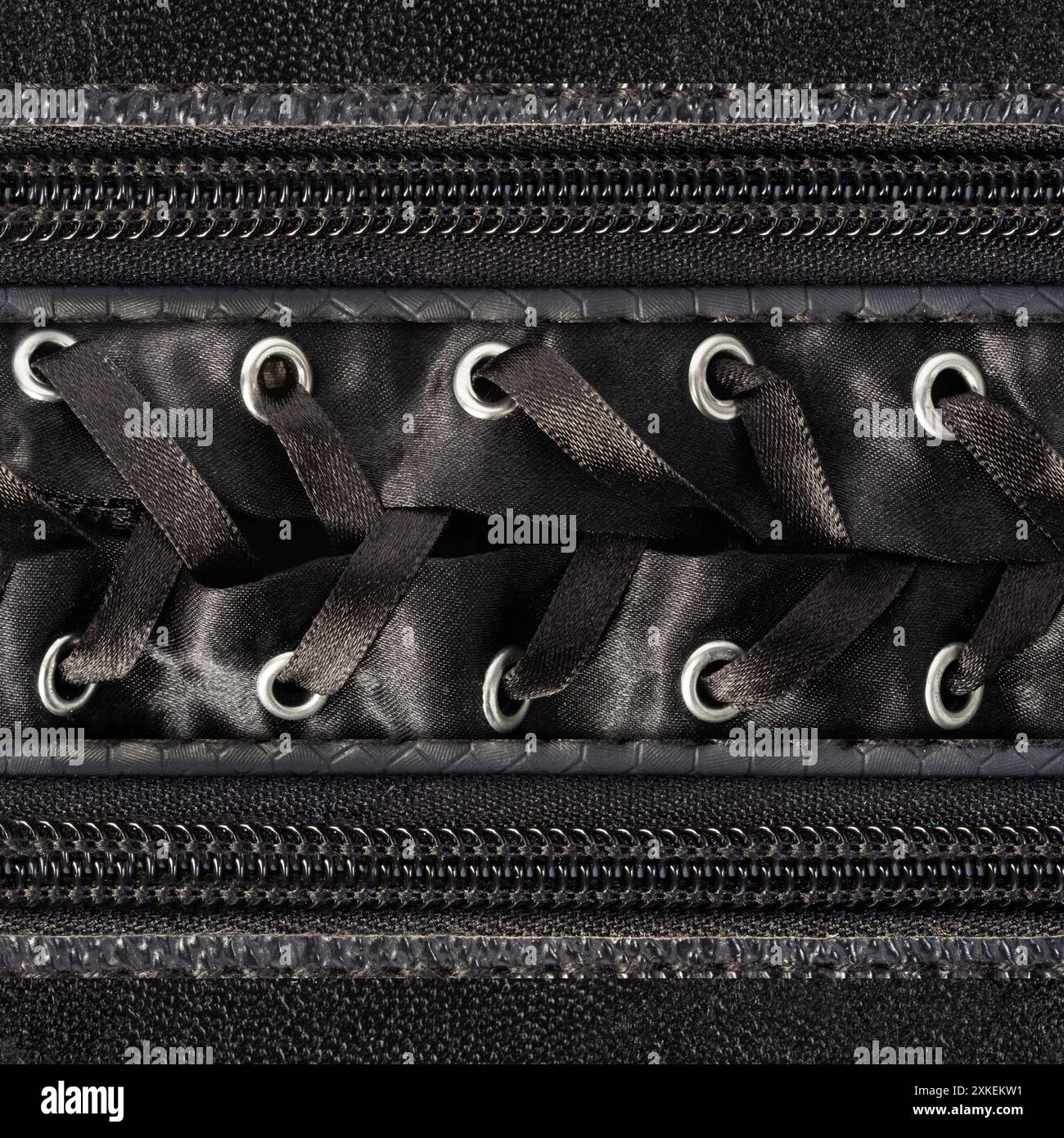 Seamless 4k photo texture photo of black colored leather material with ...