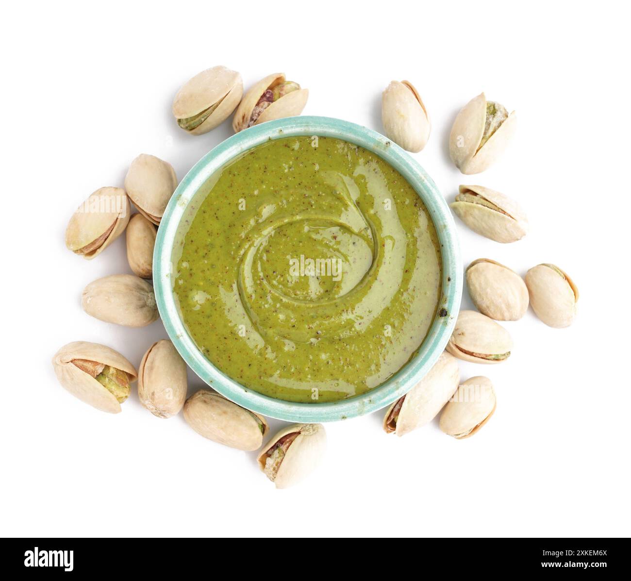 Tasty pistachio butter nuts Cut Out Stock Images & Pictures - Alamy