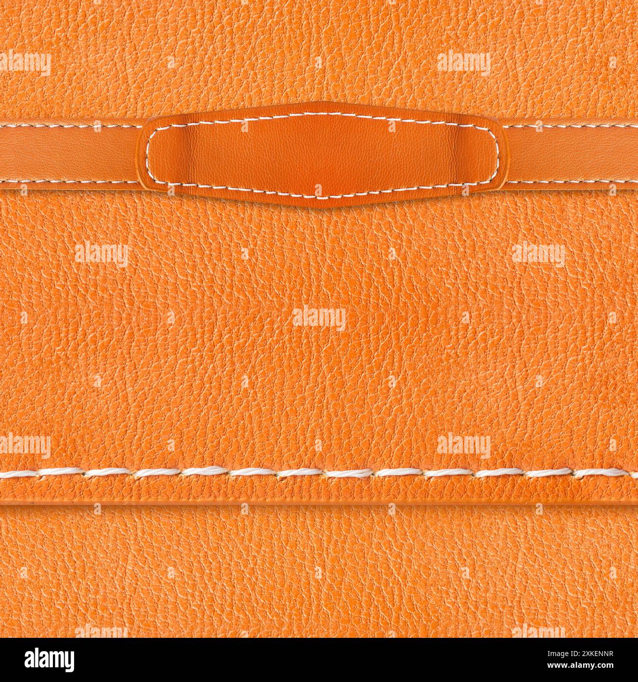 Seamless 4k photo texture photo of light brown colored leather stitched ...