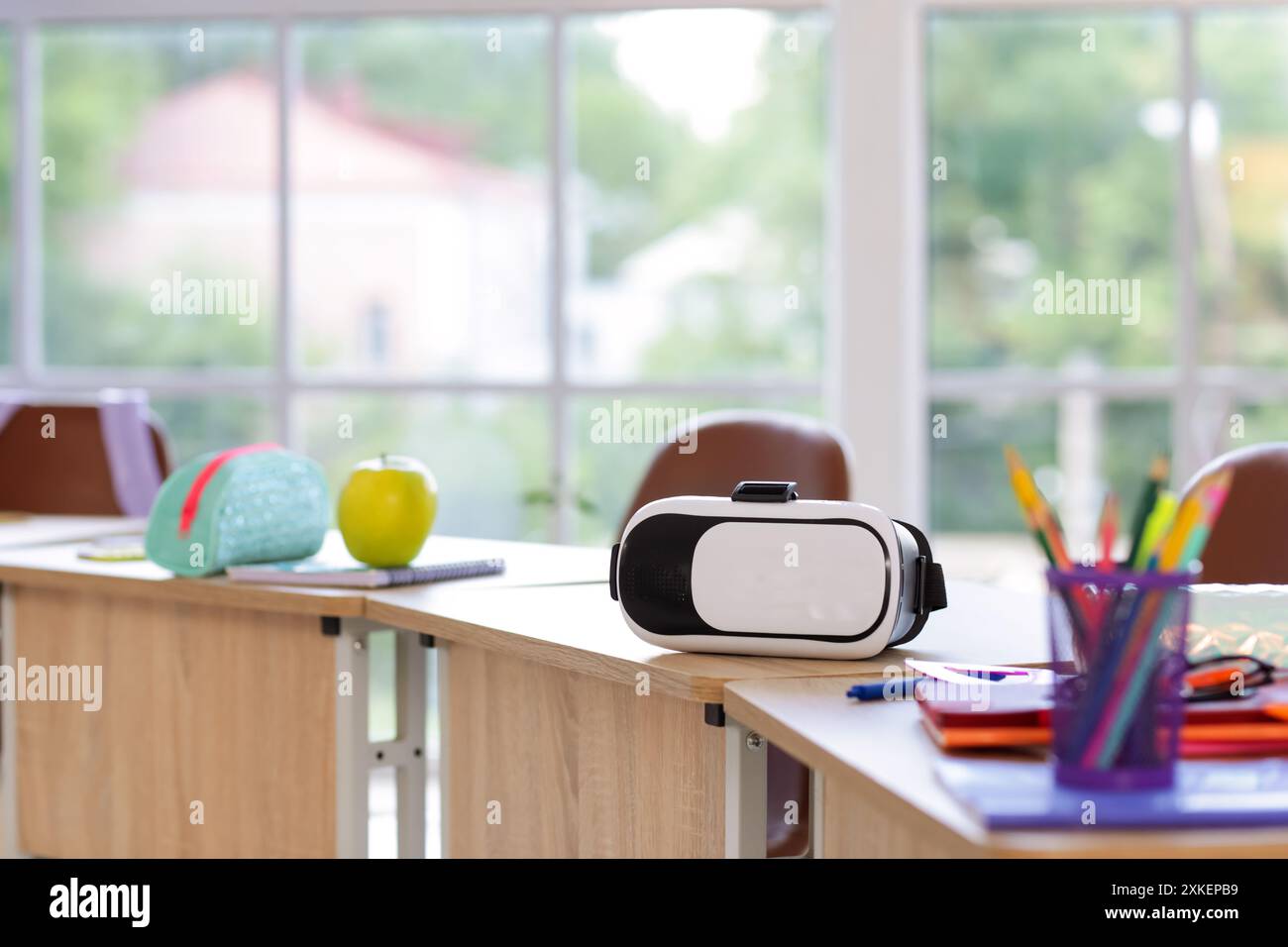 Vr classroom hi-res stock photography and images - Alamy