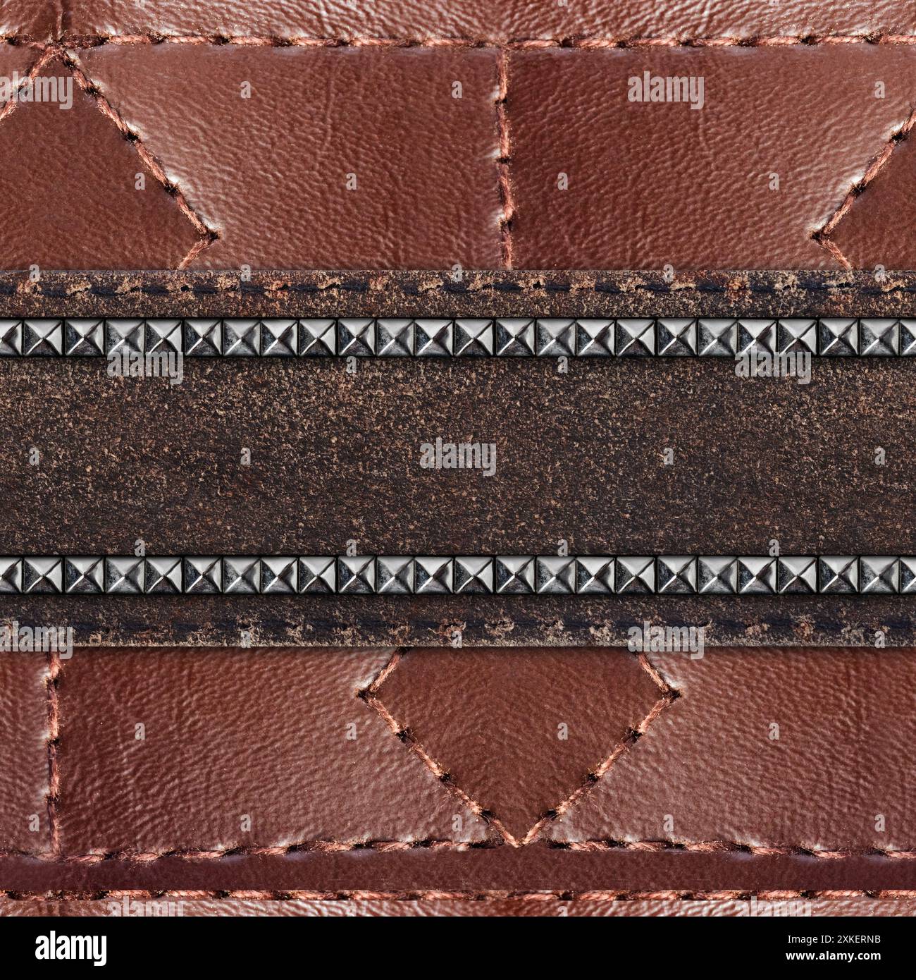 Seamless 4k photo texture photo of brown colored ornament stitched ...