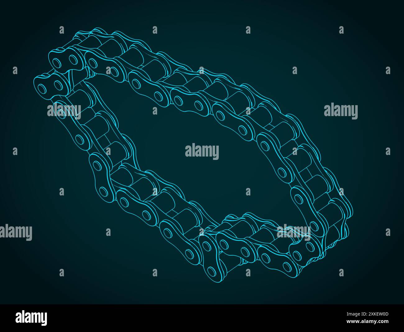 Transmission chain Stock Vector Images - Alamy