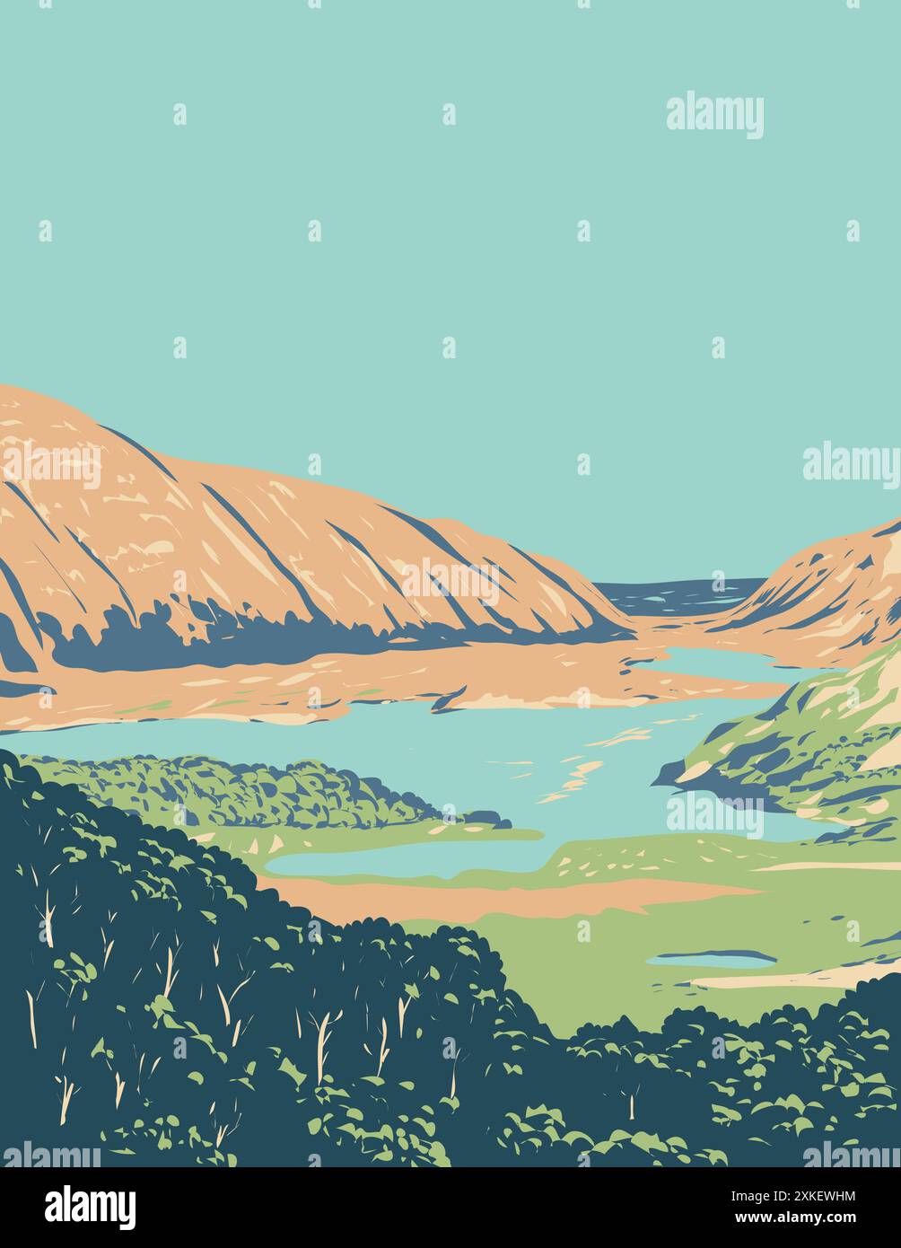 Irish town Stock Vector Images - Alamy