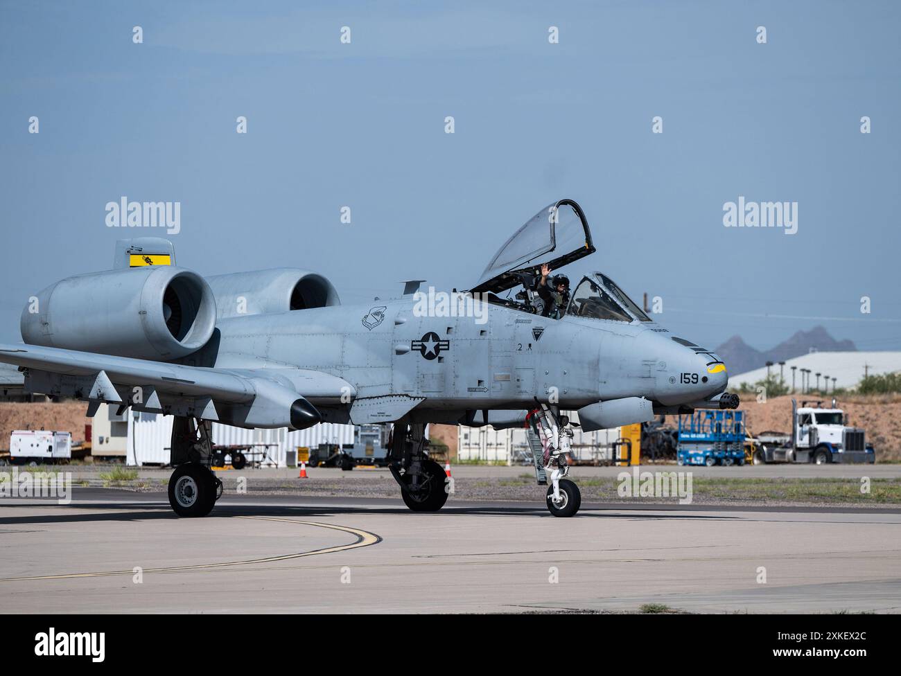 U.S. Air Force Capt. Eric Hoff, 354th Fighter Squadron, A-10 ...