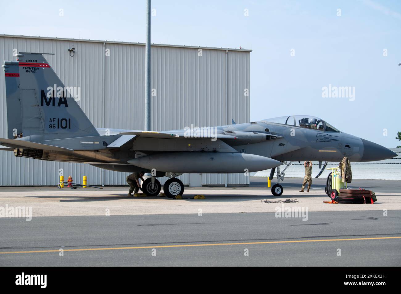 Col. Michael 'Shot' Glass, 104th Fighter Wing Operations Group ...
