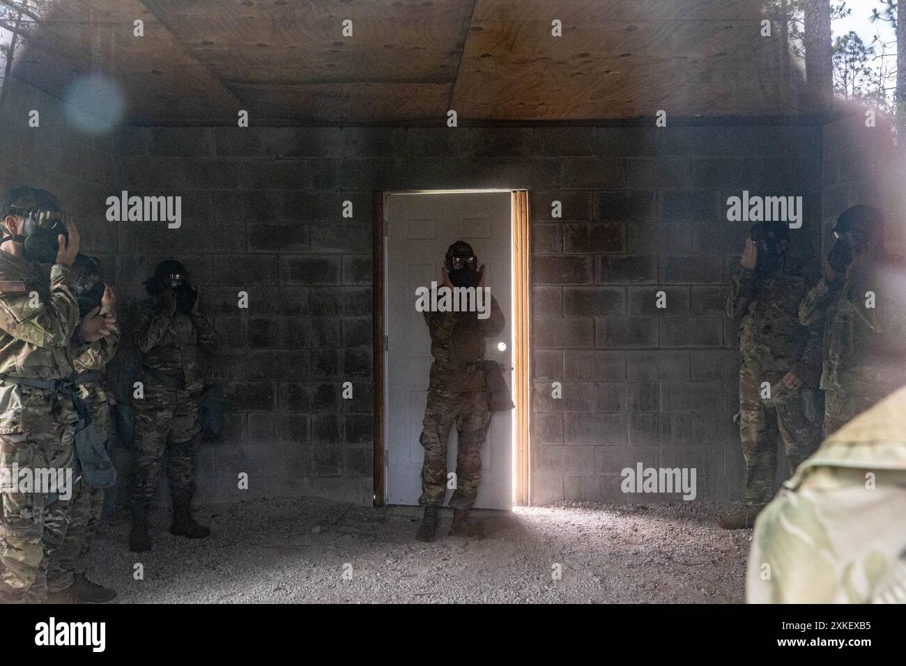 U.S. Army Soldier with 7th Special Forces Group (Airborne) demonstrates ...